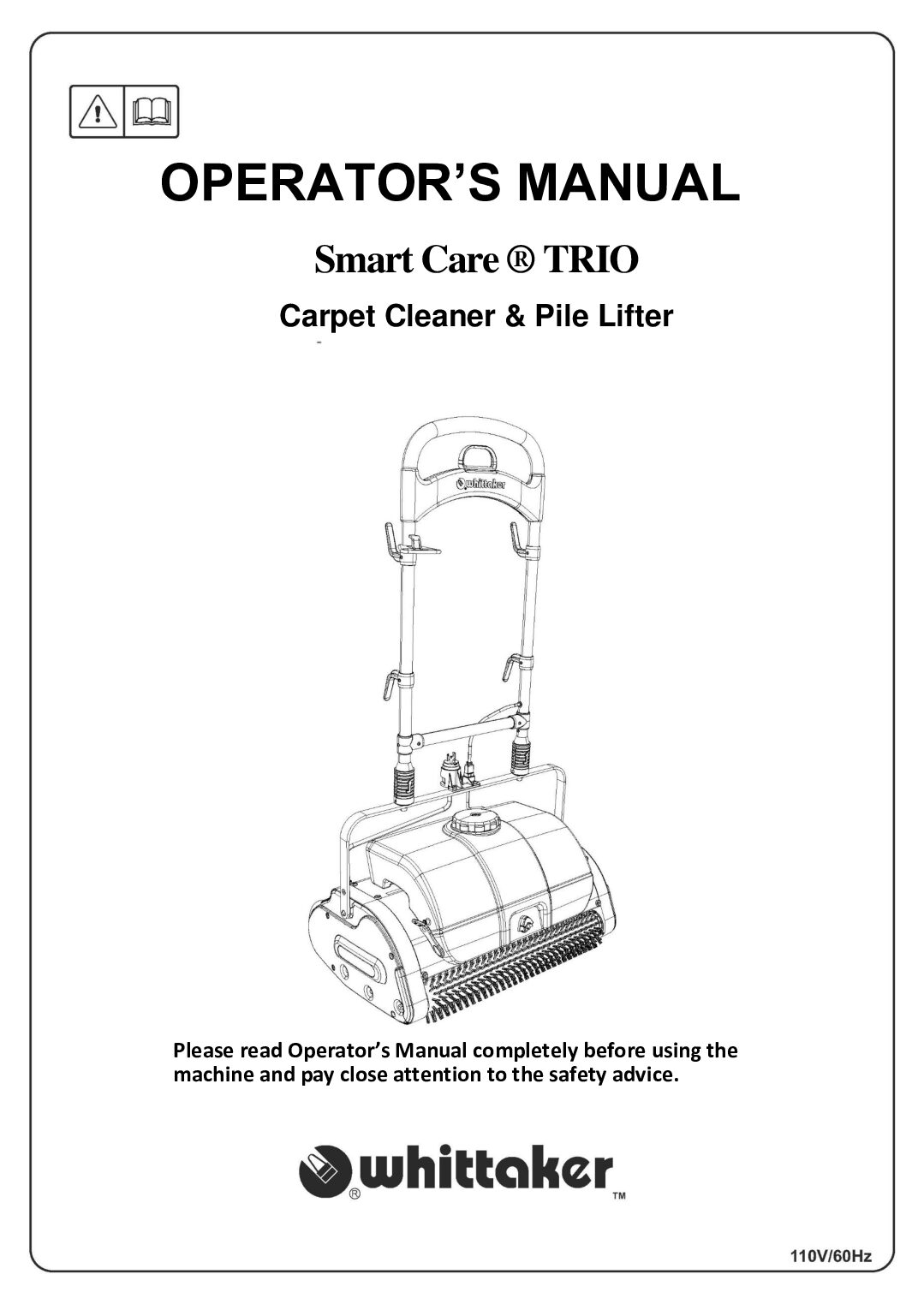 Product Documentation. Whittaker Systems
